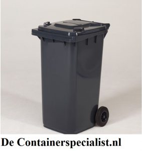 Mini container 240 liter (Kunststof) - De Container Specialist
